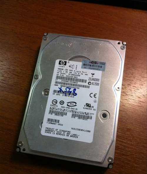 Серверный жесткий диск HP DF300A4950