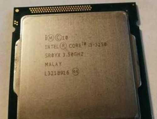 Процессор Intel Core i3 3250, 4 по 3,5Ггц, lga1155