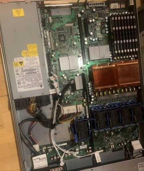 Сервер 2xXeon5340/64gb ddr2/2x1TB WD Blue