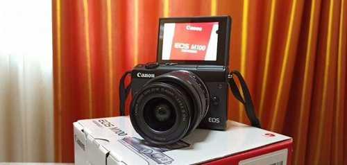 Canon EOS M100 15-45 KIT в идеале + допы
