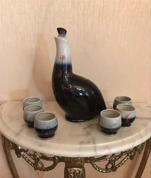 Сервиз. Коньячный. Кобальт