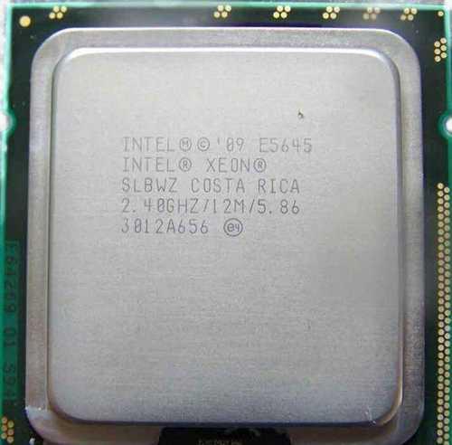 Процессор Intel Xeon E5645 slbwz
