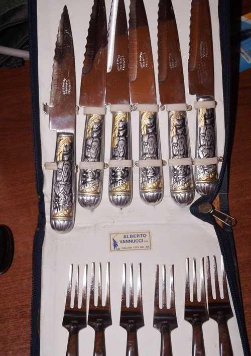 Подарочный набор ножей и вилок