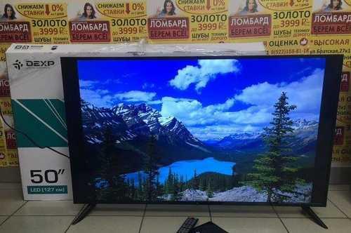 Телевизор led dexp u50f7000e обзор