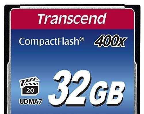 Карта памяти transcend compact flash 64gb