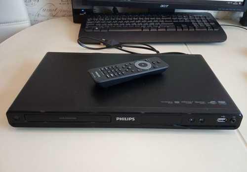 DVD Плеер Philips DVP3550K с пультом