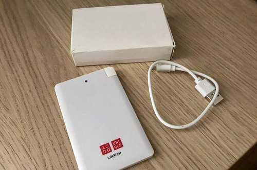 Power bank новый Uniqlo 2200mAh