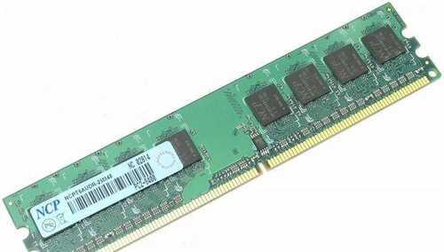 Оперативная память NCP DDR2 800 dimm 2Gb (ncpt8aud