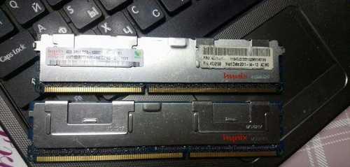 Два модуля памяти DDR3 4Gb Hynix HMT151R7TFR4C-H9