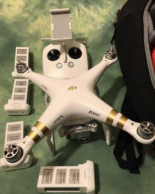 Квадрокоптер dji phantom 3 professional 4K новый