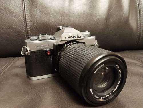 Minolta XG-9 + Minolta MD Zoom 70-210 1:4.5-5.6