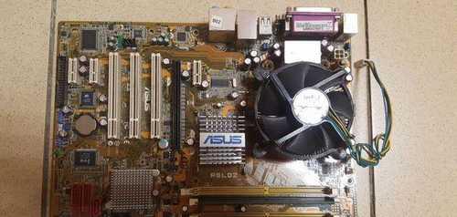 Материнская плата Asus с процессором
