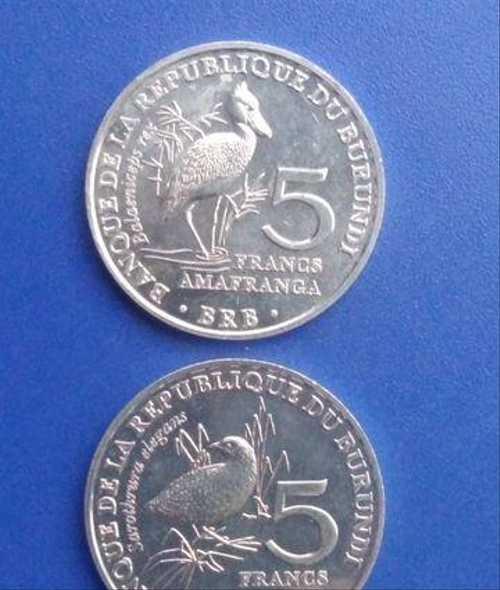 Монеты Бурунди