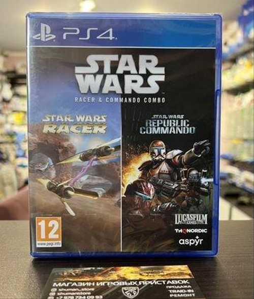 Star Wars Episode 1 Racer & Republic Commando Ps