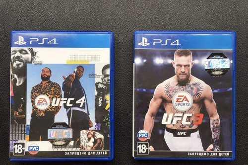 Игры ps4 ufc 3, ufc 4