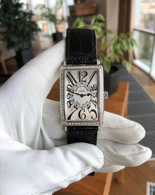 Franck Muller Long Island Steel & Diamonds