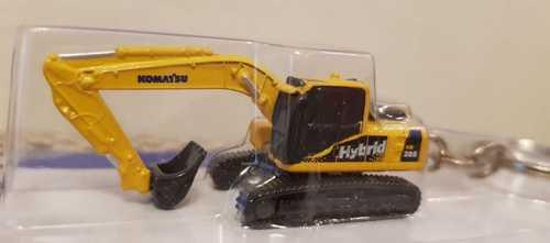 Брелок Модель коллекционная komatsu Hybrid HB 205