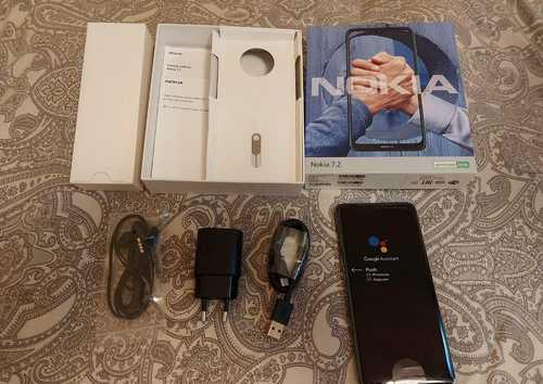 Nokia 7.2 TA-1196 DS 6Gb/128Gb Cyan Green