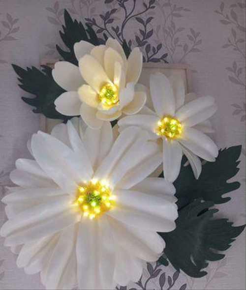 3д картина светящиеся панно