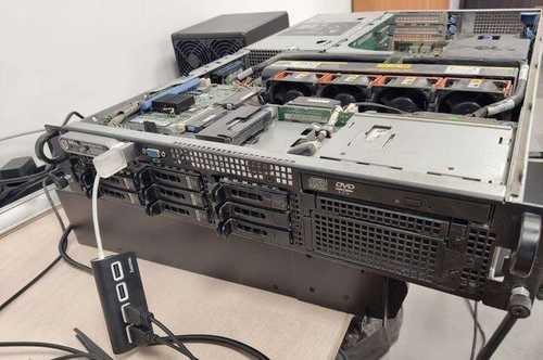 Сервер dell Poweredge 2950 xeon e5410 x2 32gb
