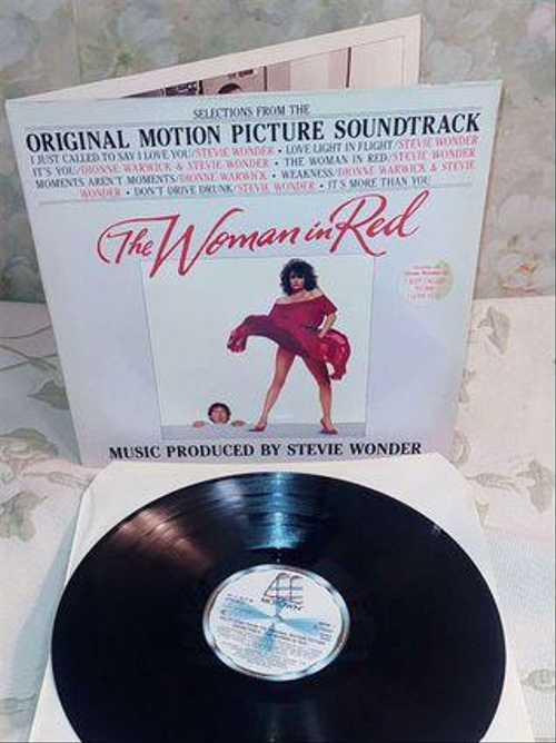 Stevie Wonder The Woman In Red 1984 vinyl LP