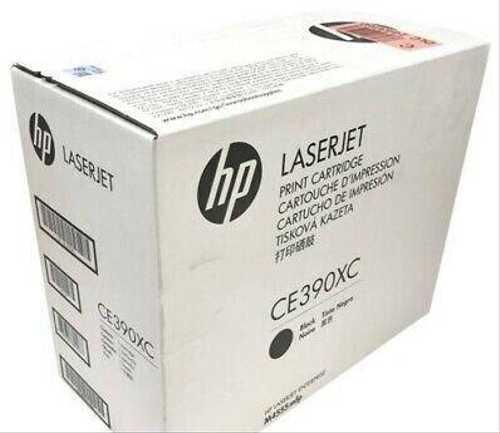 HP CE390XC тонер-картридж (тех.упаковка)