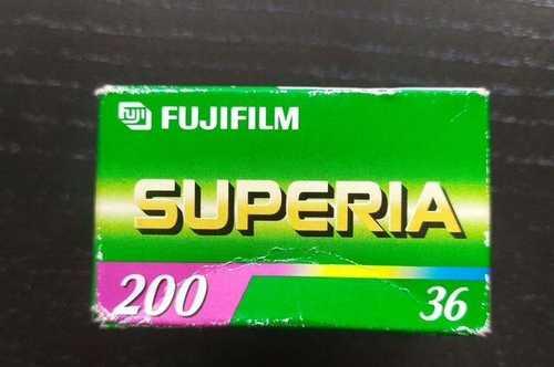 Фотопленка 35 мм fujifilm superia 200 36 exp