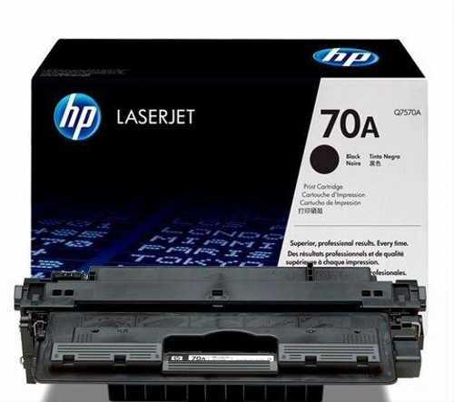 Пустой оригинальный картридж HP Q7570A