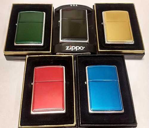 Зажигалки Zippo - Серия Anodized Aluminium