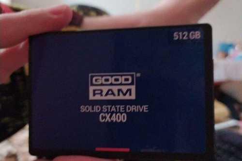 500Gb сx400 SSD диск goodram 2.5" gen.2 TLC
