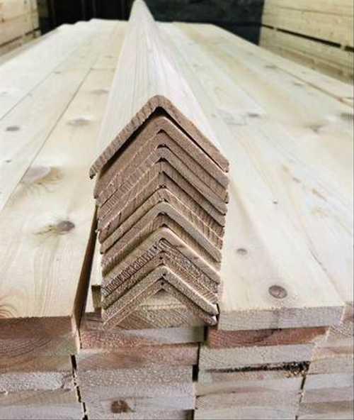 Уголок наружный деревянный 50*50*2500 сорт Экстра