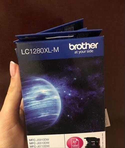Картридж для струйного принтера Brother LC1280XL-M