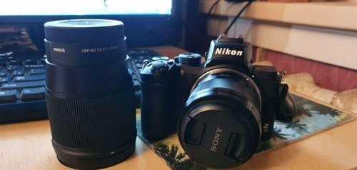 Nikon z50 + крутая оптика