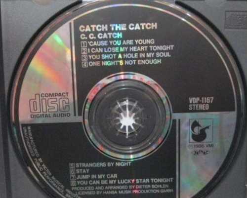 C.C. Catch Catch The Catch Japan promo CDR