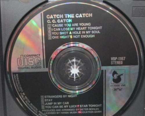 C.C. Catch Catch The Catch Japan promo CDR