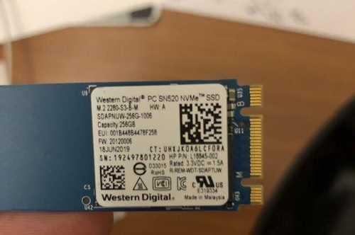Ssd диск wd pc sn 520