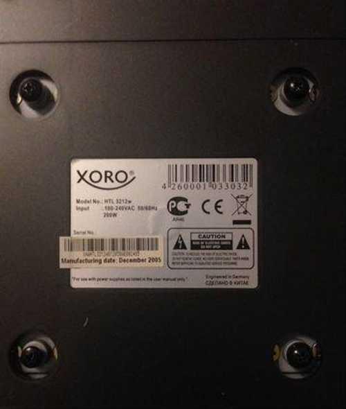 Телевизор xoro HTL 3212W