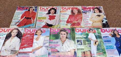 Журналы Burda Бурда 1987-1994
