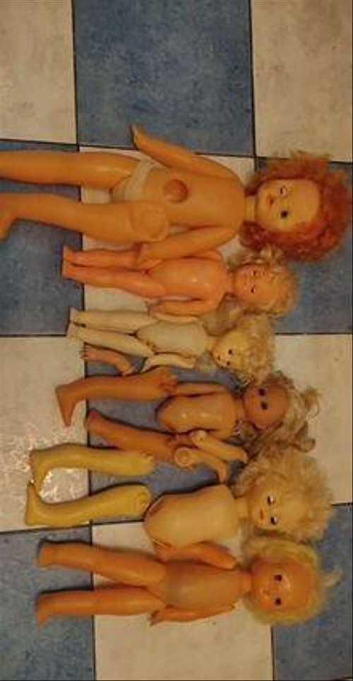 Куклы СССР на запчасти