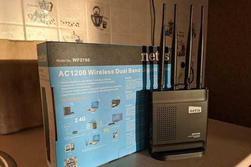 Wi-Fi роутер Netis WF2780, AC1200