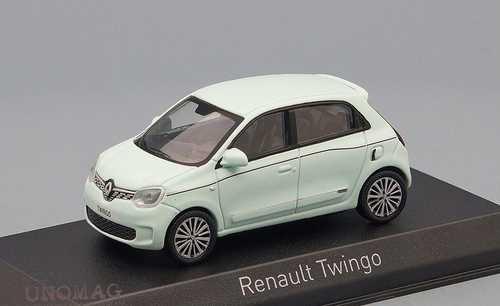 1:43 Renault Twingo 2019, pistache green. Norev