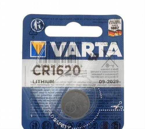 Батарейка литиевая Varta, CR1620-1BL, 3В, блистер, 1 шт