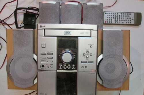 Музыкальный центр LG DVD micro HI-FI system F-DV25