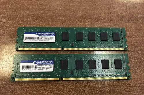 Оперативная память ddr3 1333 MHz 2 gb