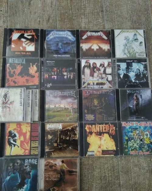 Metallica Megadeth Pantera Iron Maiden