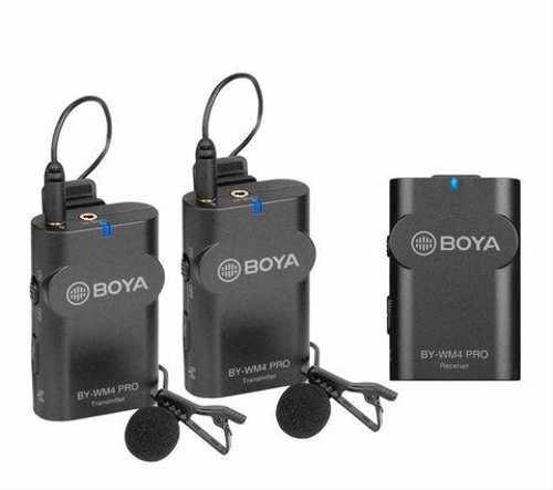 Двухканальная беспроводная радиосистема Boya