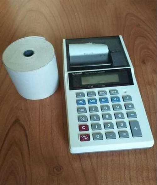 Калькулятор Casio HR-8A с принтером