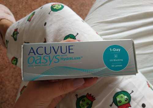 Контактные линзы acuvue oasys