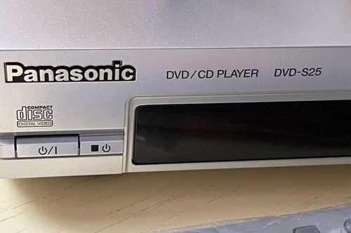 Новый DVD плеер Panasonic DVD-S25
