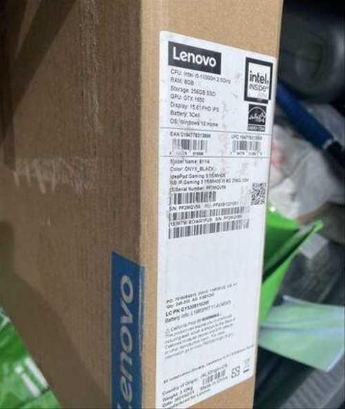 Lenovo IdeaPad Gaming 3, новый